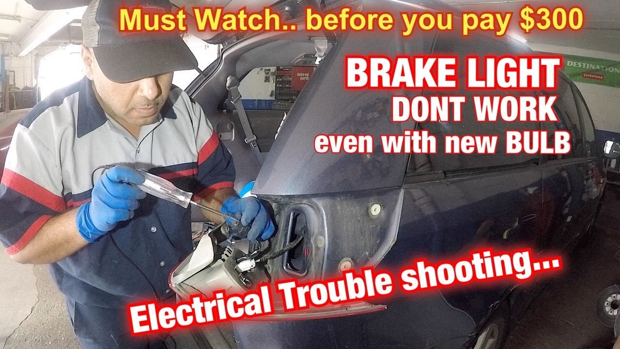 One Brake Light Not Working But Bulb is Good: Troubleshooting Guide